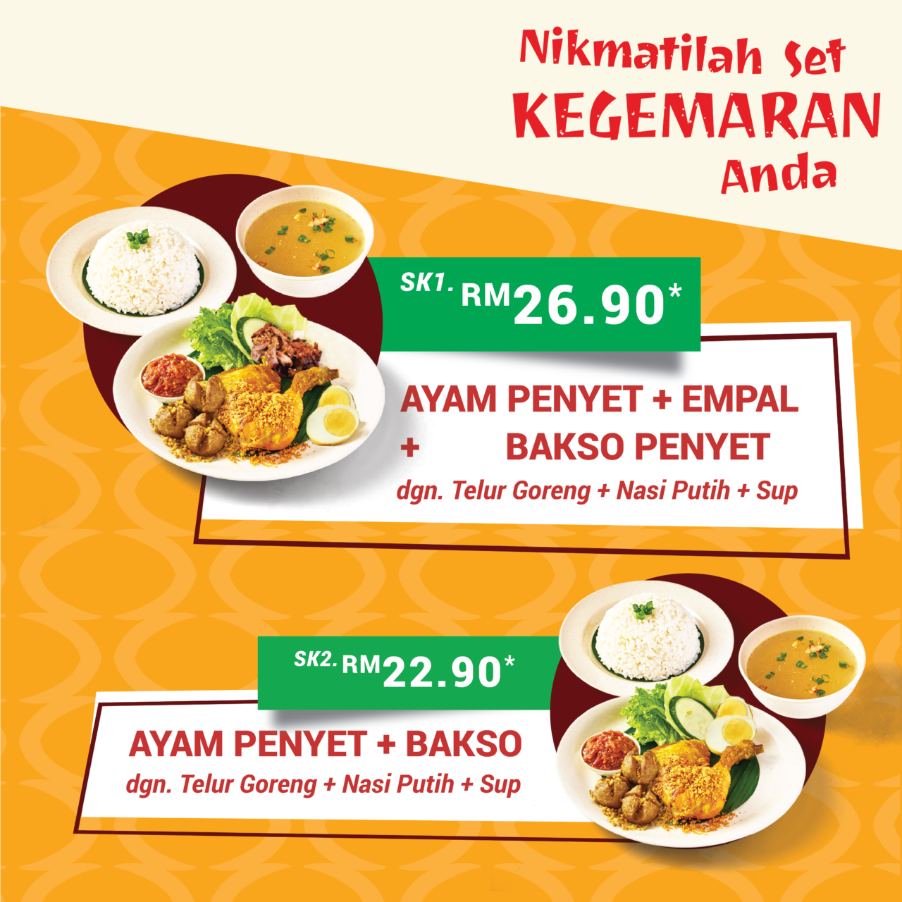 Promotion - Ayam Penyet Express